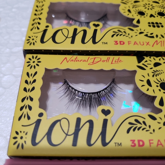 Ioni Cosmetics | Makeup | Ioni Cosmetics Lashes Natural Doll Lite Set ...